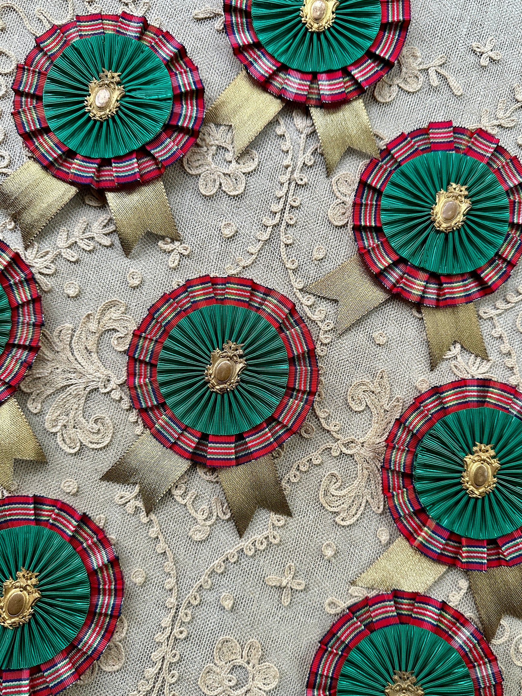 French Ribbon Cockade – Vintage Passementerie