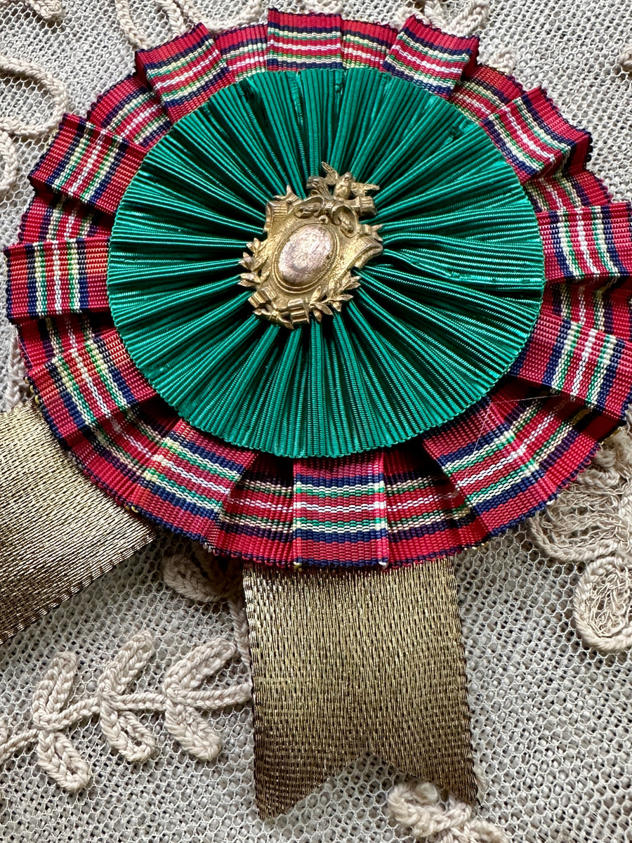 French Ribbon Cockade – Vintage Passementerie