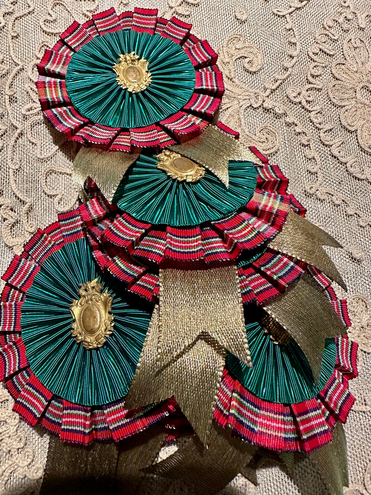 French Ribbon Cockade – Vintage Passementerie