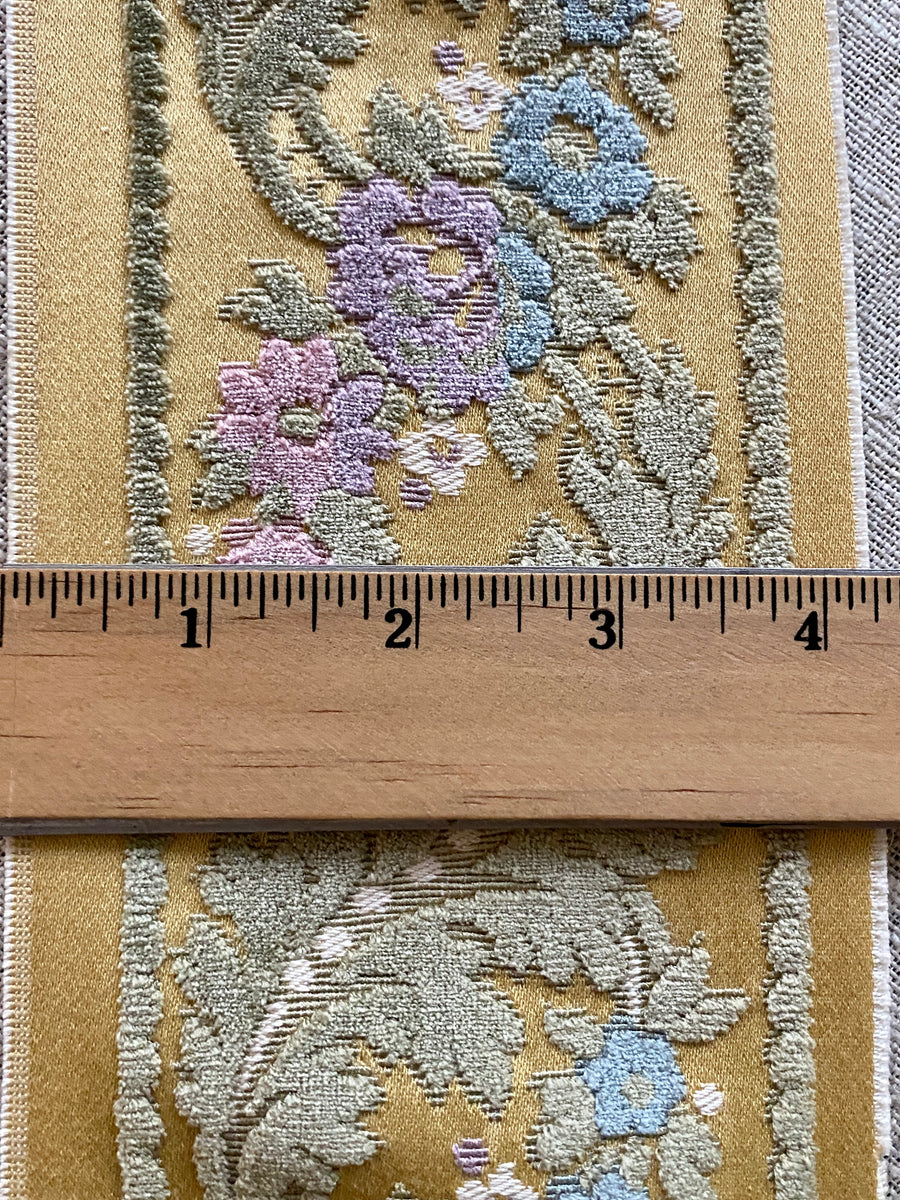 Vintage French Velvet Border – Vintage Passementerie