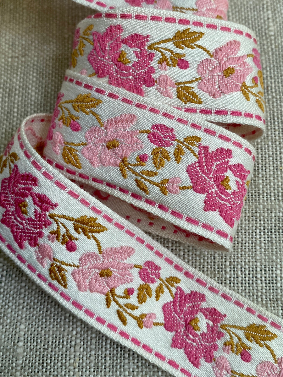 Mid Century Vintage French Ribbons, Buds or Roses – Vintage Passementerie