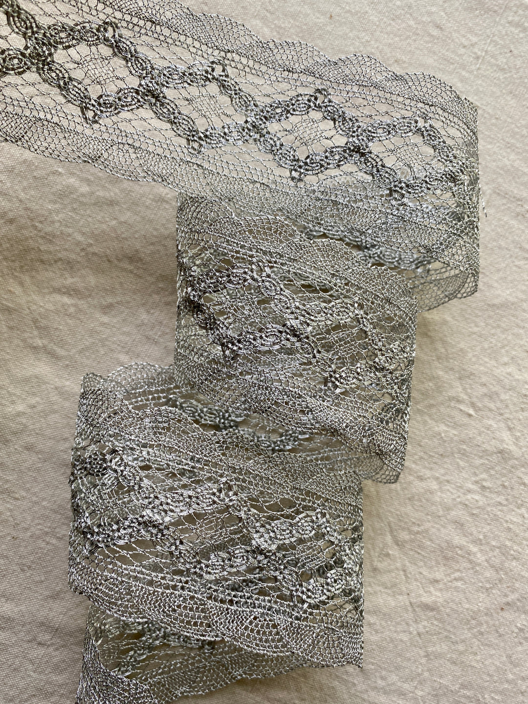 Vintage French Gold and Silver Lace – Vintage Passementerie