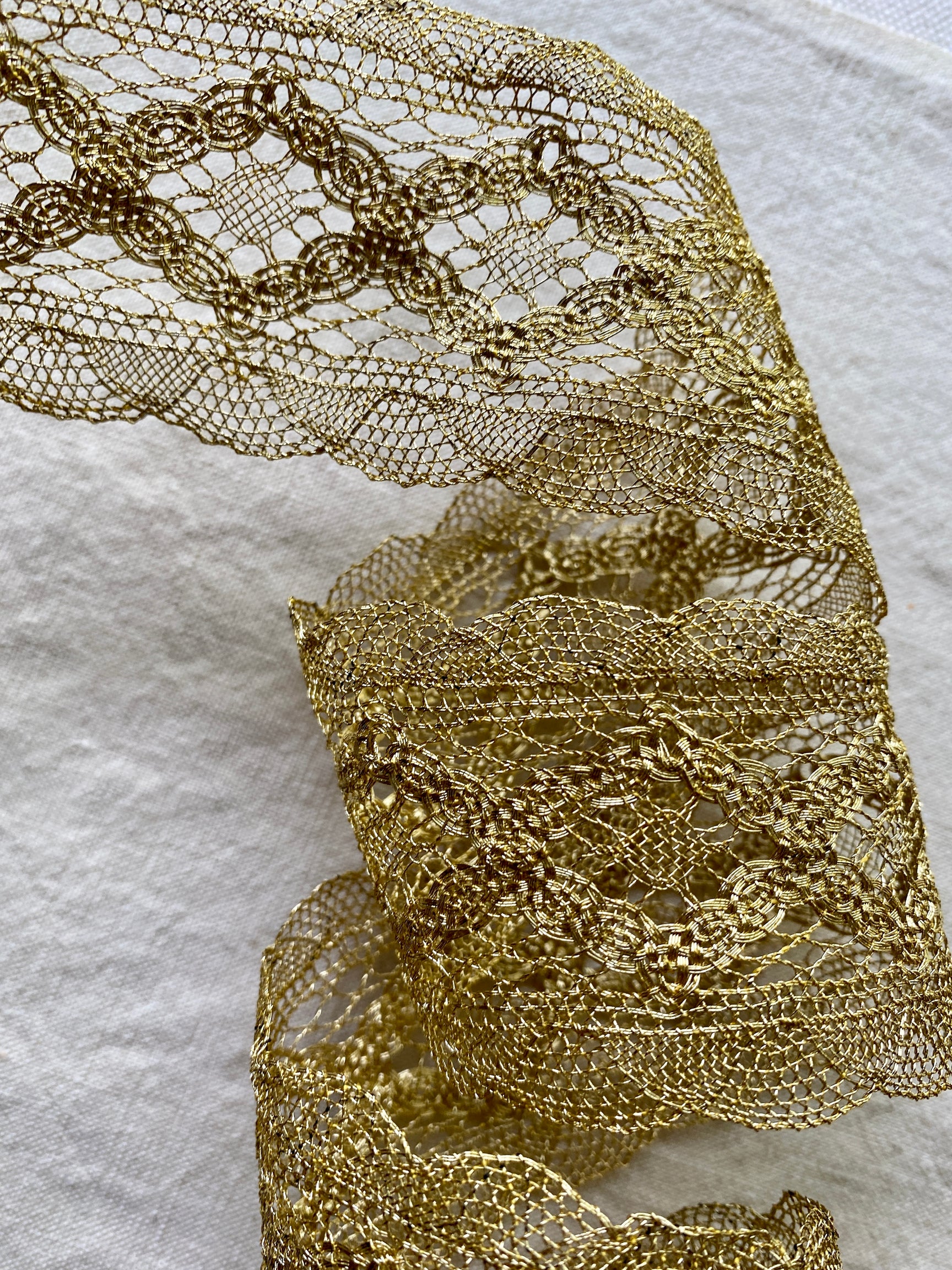 Vintage French Gold and Silver Lace – Vintage Passementerie