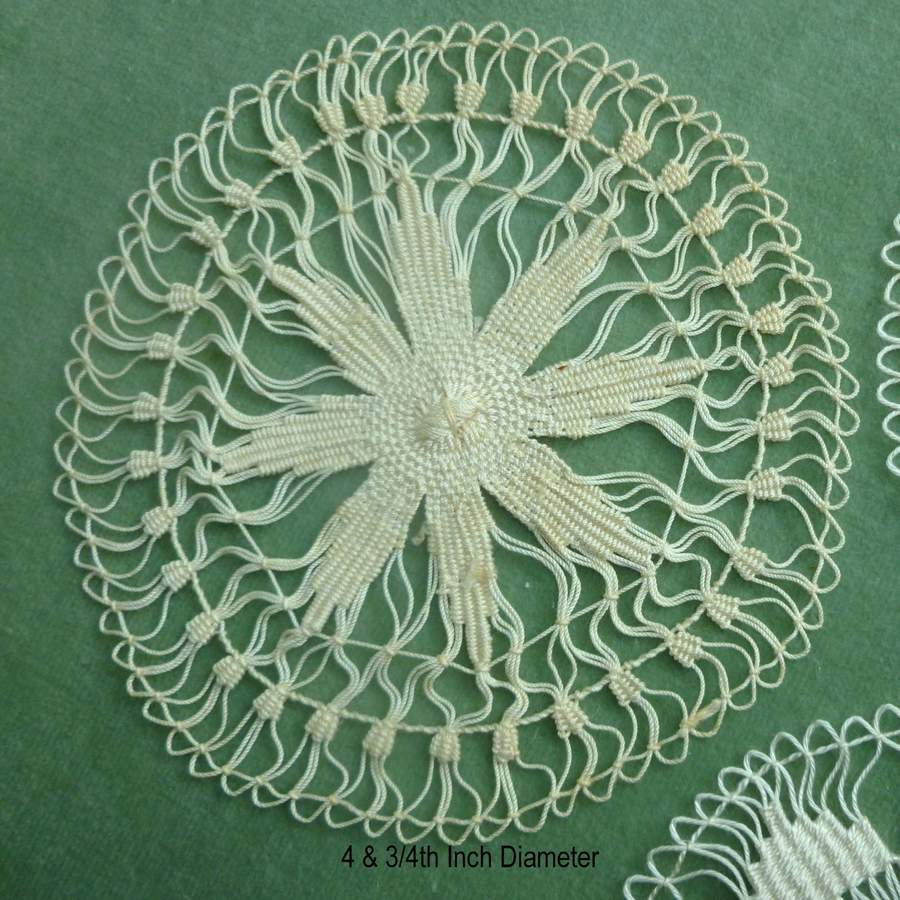 Teneriffe Lace Medallions – Vintage Passementerie
