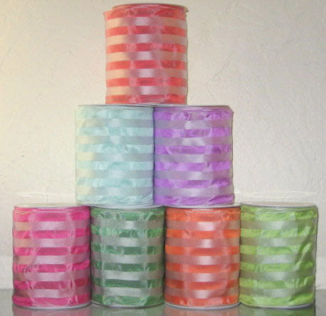 Satin Stripe French Ribbon – Vintage Passementerie